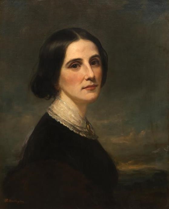 Daniel Huntington | Portrait of Mrs. Brownley Brown | MutualArt