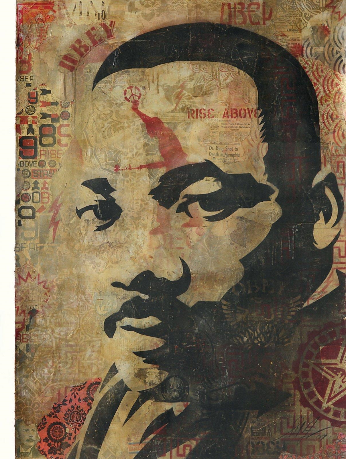 Shepard Fairey | MLK - Martin Luther King (2004) | MutualArt