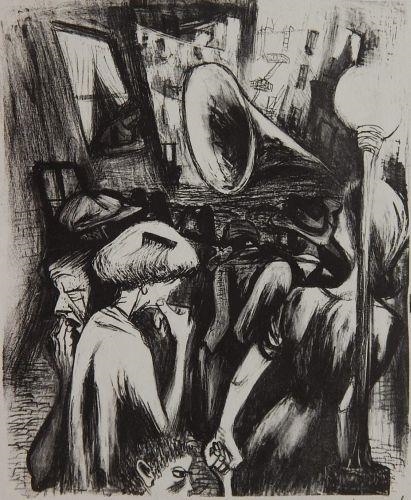 Winifred Milius Lubell | Street Meeting (1936) | MutualArt