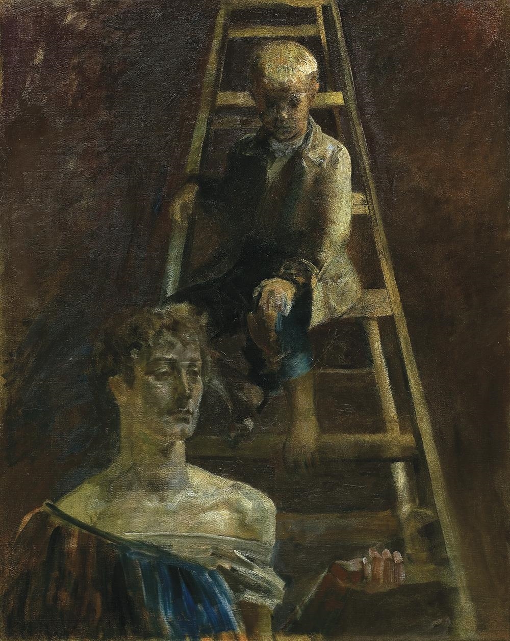 Jacek Malczewski | AUTOPORTRET – ŻYCIE I ŚMIERĆ | MutualArt