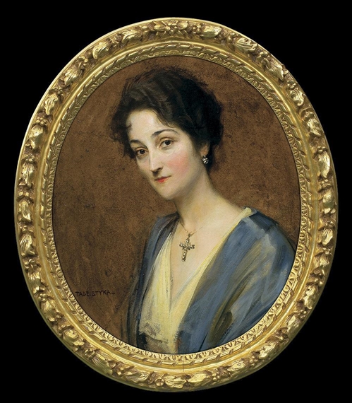 Tadé Styka | Portrait of a Lady (Circa 1910) | MutualArt