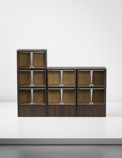 Ruhlmann Émile-Jacques | SAD 29 modular bookcase, model no. (Circa 1929 ...
