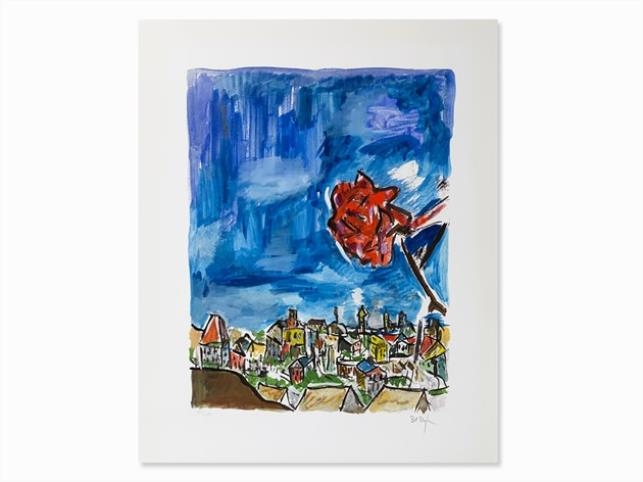 Bob Dylan | Rose on a Hillside (2009) | MutualArt