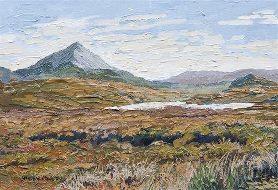 Brian Gallagher | Loch Agannive with Errigal | MutualArt