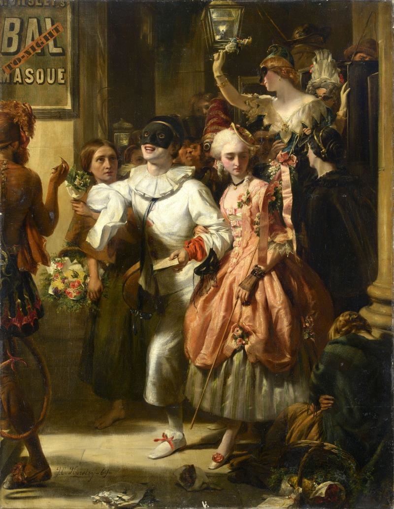 John Calcott Horsley | Carnival Time. | MutualArt