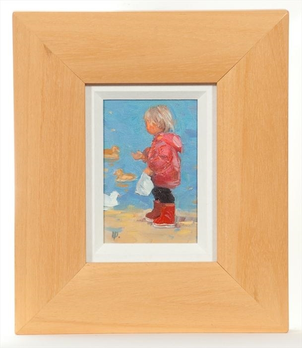 Lin Pattullo | Feeding the ducks | MutualArt