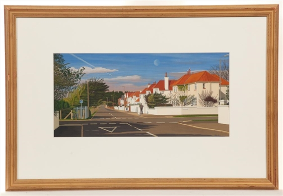 Alan Connell | Suburban junction | MutualArt