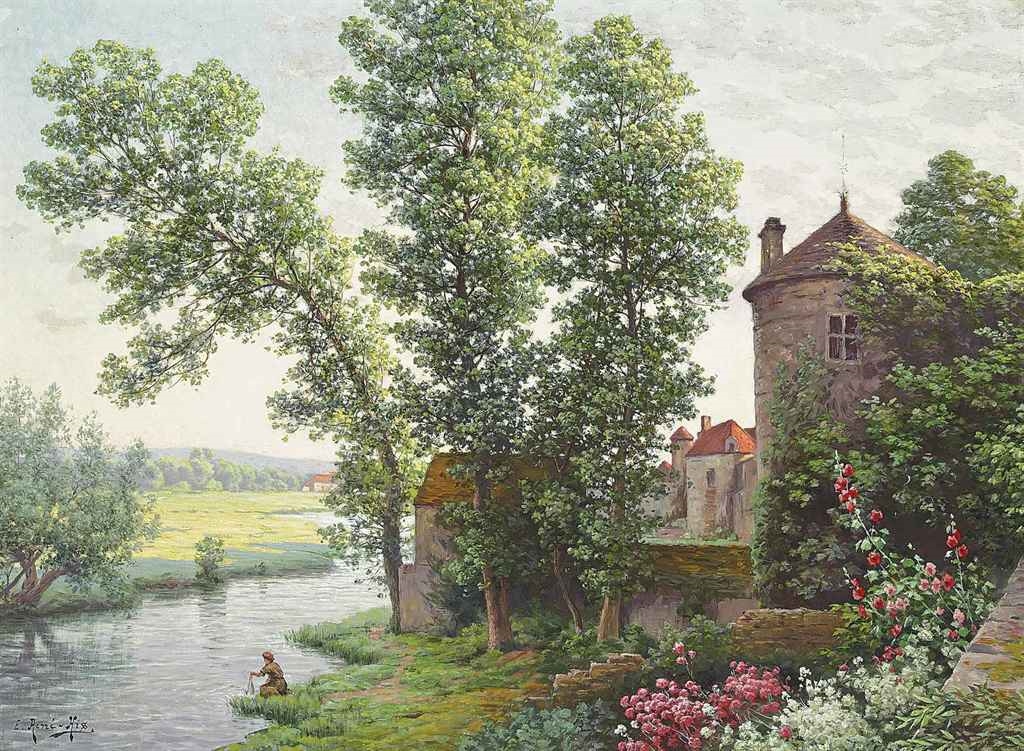 René Charles Edmond His | BORDS DE RIVIÈRE | MutualArt