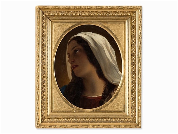 Albert Gräfle | Portrait of the Madonna | MutualArt