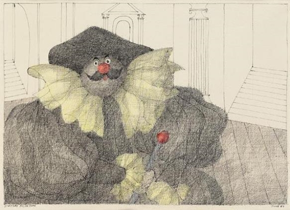 Paul Flora | Dottore Balanzone (1984) | MutualArt