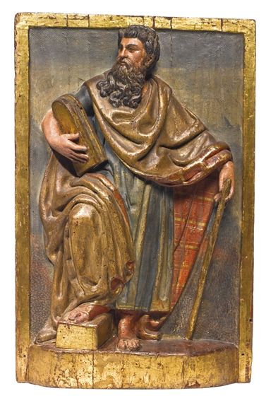 Spanish School, 16th Century | RELIEF OF MOSES WITH THE TEN ...