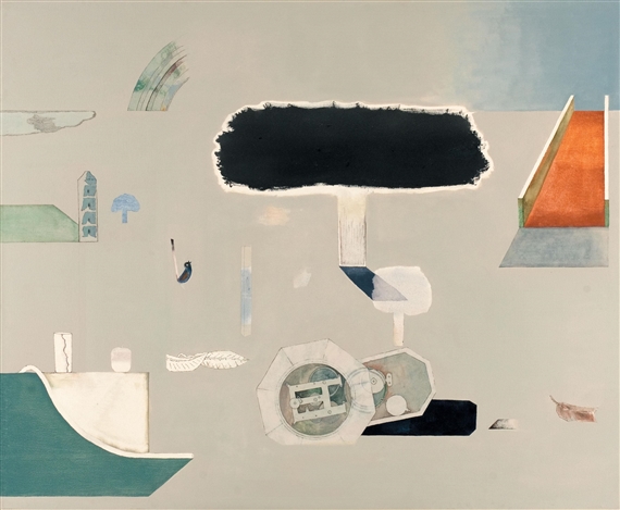 Prabhakar Barwe | The Landscape (1992) | MutualArt