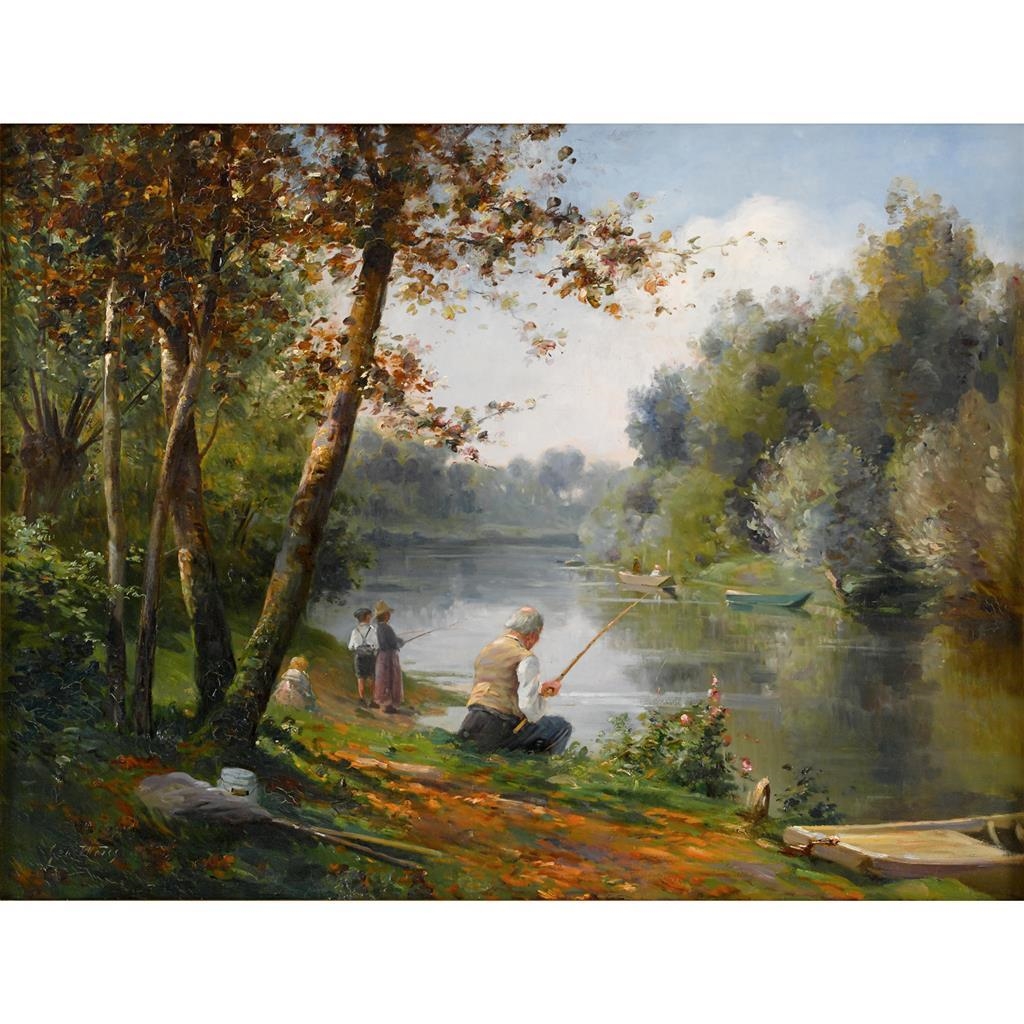 Emile Georges Weiss | FISHING | MutualArt