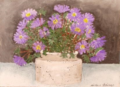 Minou Steiner | Flowers in a Jar | MutualArt