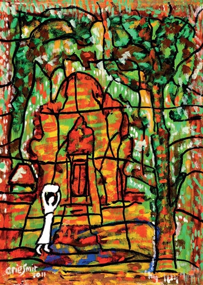 Arie Smit | Temple Gate (2011) | MutualArt