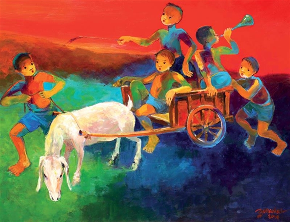 Gunawan Bagea | Gerobak Kambing (2014) | MutualArt