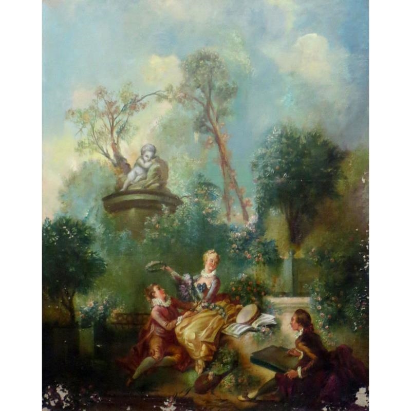 Jean-Honoré Fragonard | The Progress of Love | MutualArt