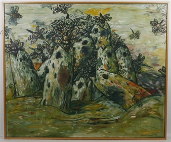 Gaylen Hansen | 12 Artworks at Auction | MutualArt