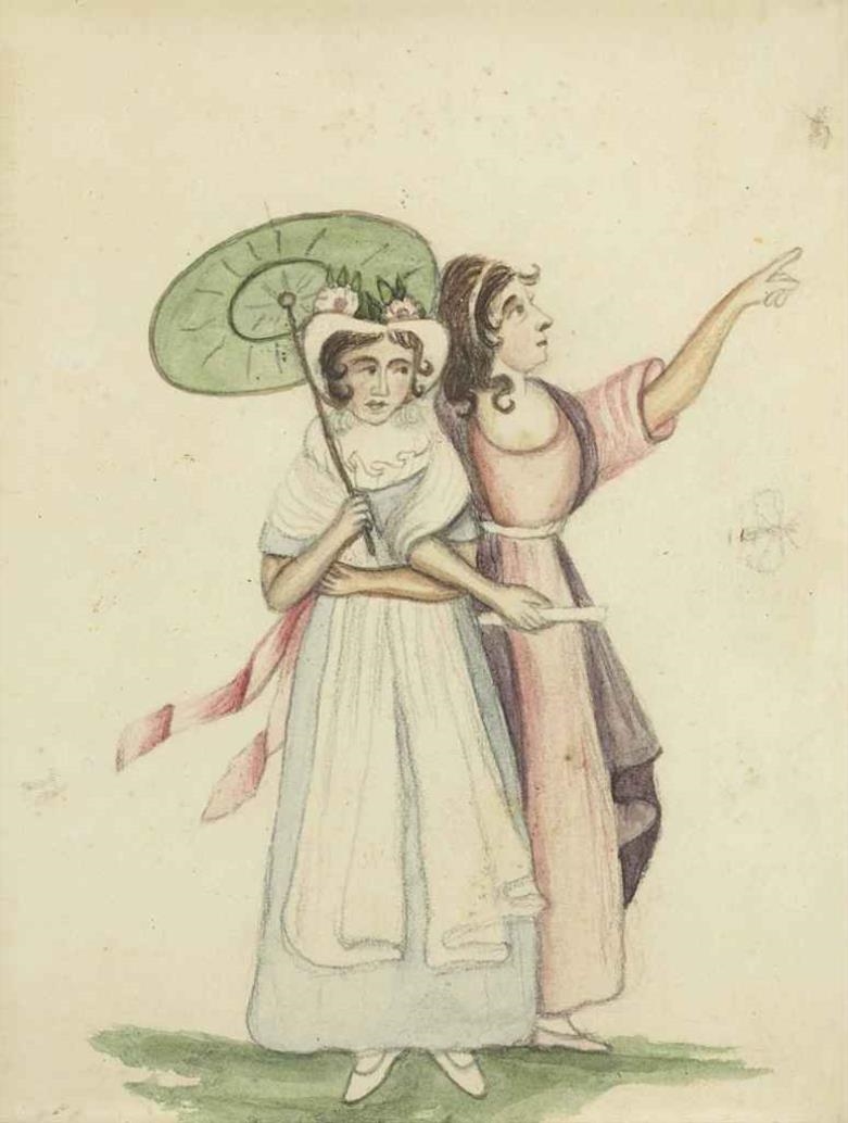 Pinney Eunice | Portrait of Two Ladies | MutualArt