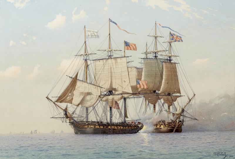 Derek Gardner | The capture of H.B.M 14.Gun Sloop Drake by the American ...