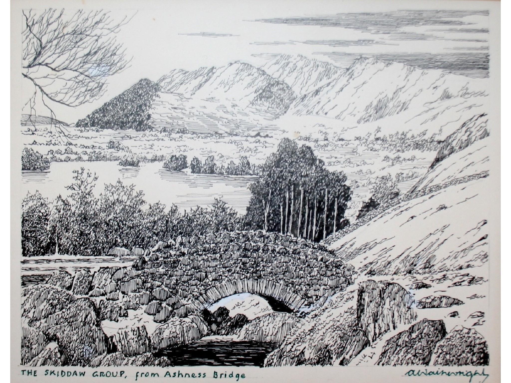 Alfred Wainwright | 5 Works: Mountains of Inverlael Forest; Newlands ...