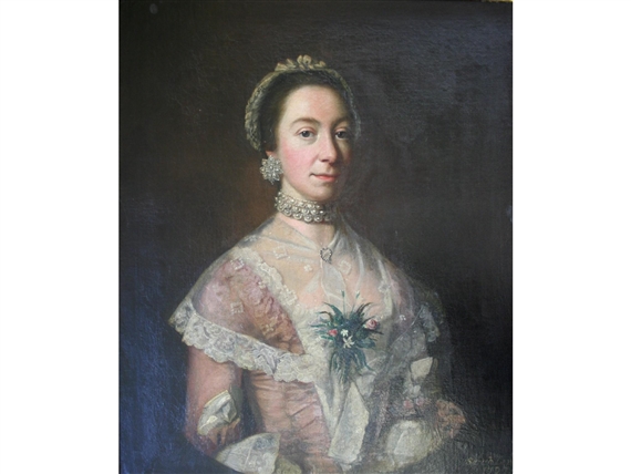 Allan Ramsay | 2 Works: Portraits of Sarah Lewis and James Lewis ...