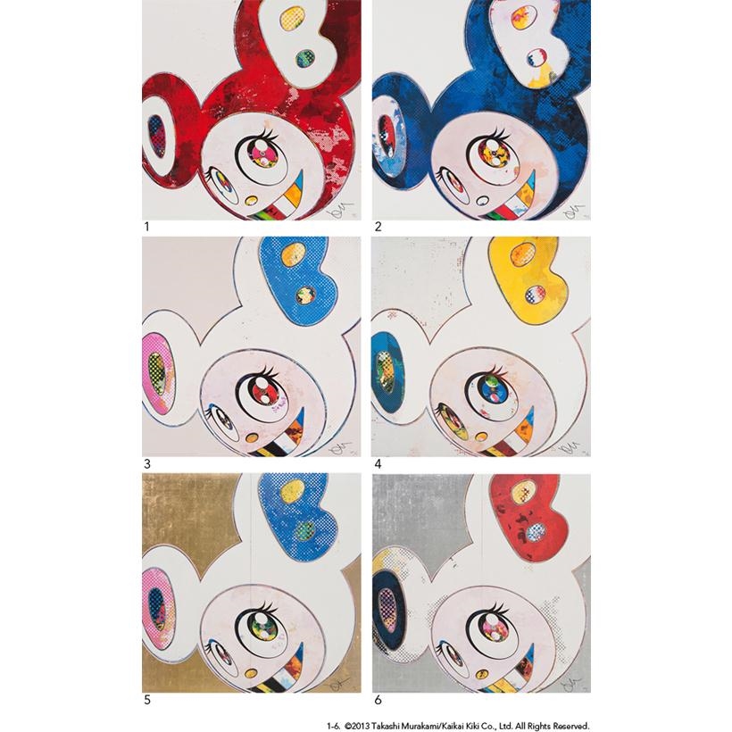 Takashi Murakami | 2 works; Eye Love SUPERFLAT＜Eye Pink＞ (2003) | MutualArt