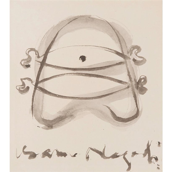 Isamu Noguchi | Drawing for OKAME | MutualArt