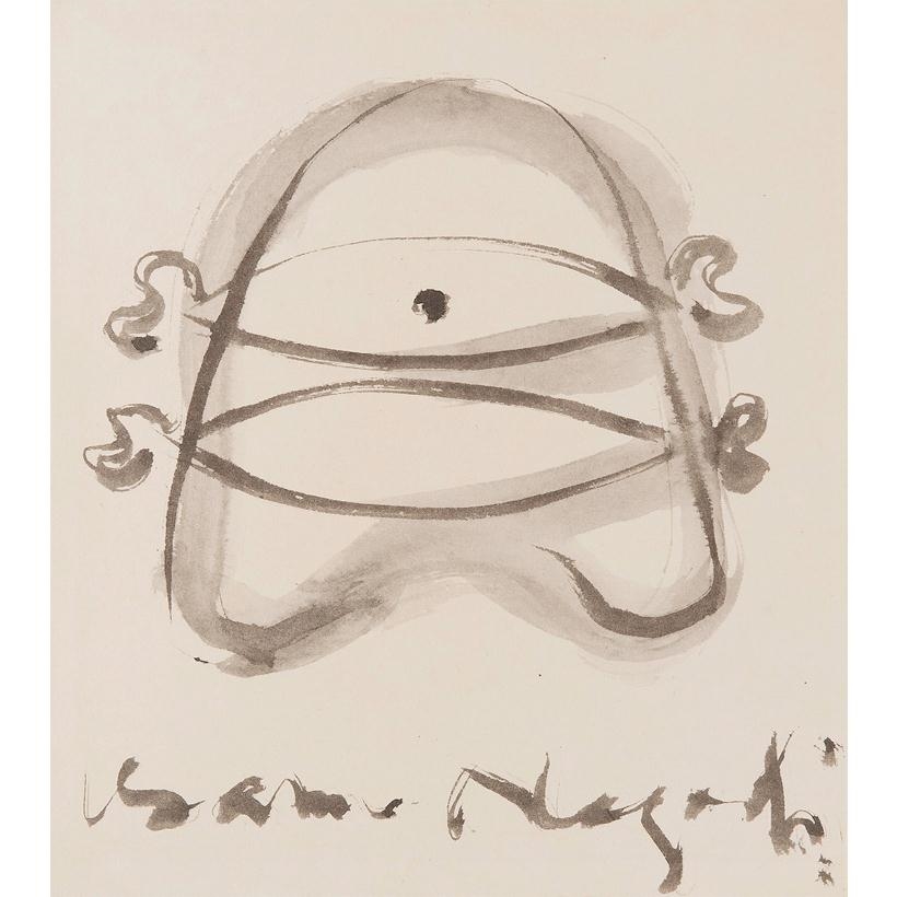 Isamu Noguchi | Drawing for OKAME | MutualArt