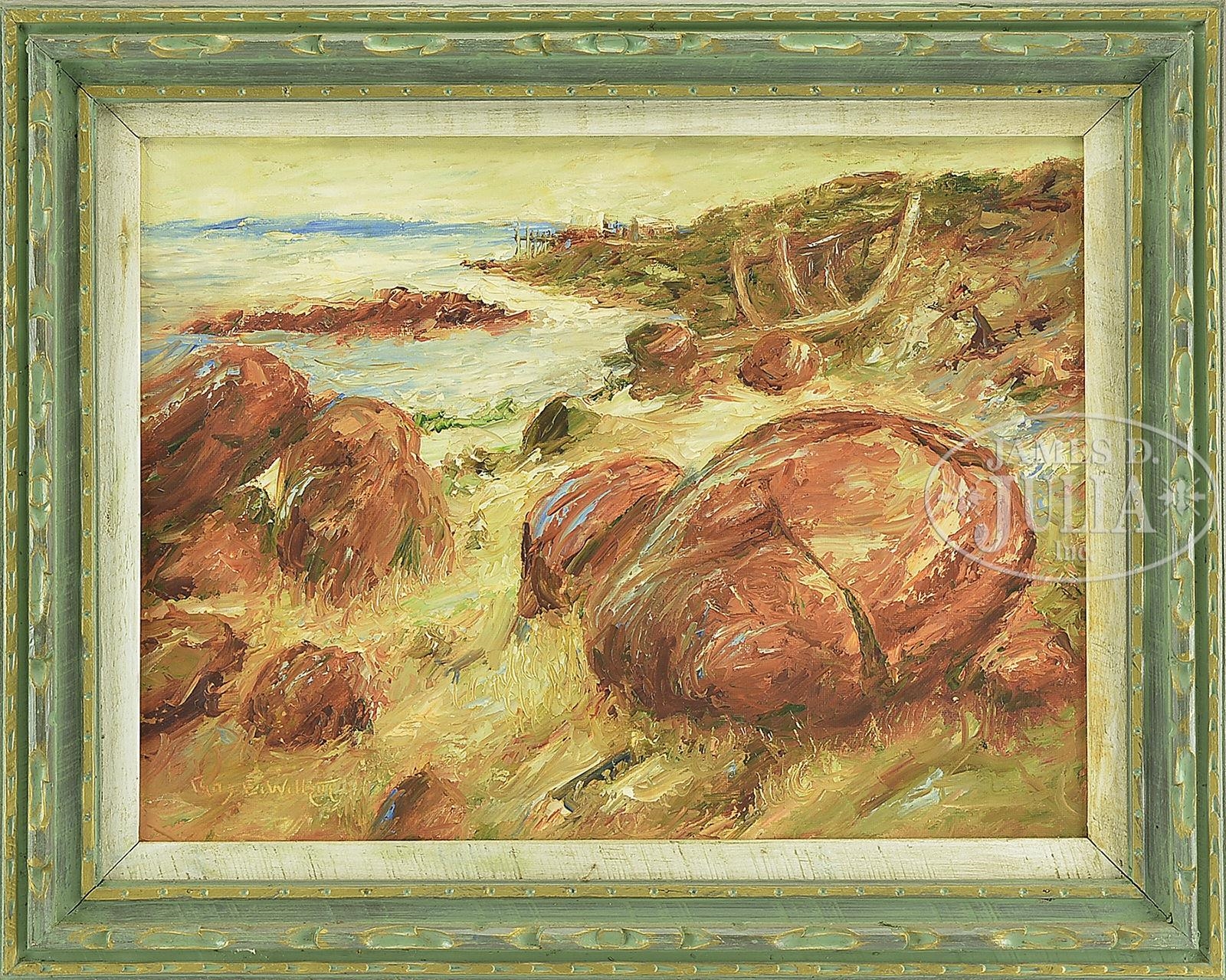 Charles E. Willette | ROCKY BEACH | MutualArt