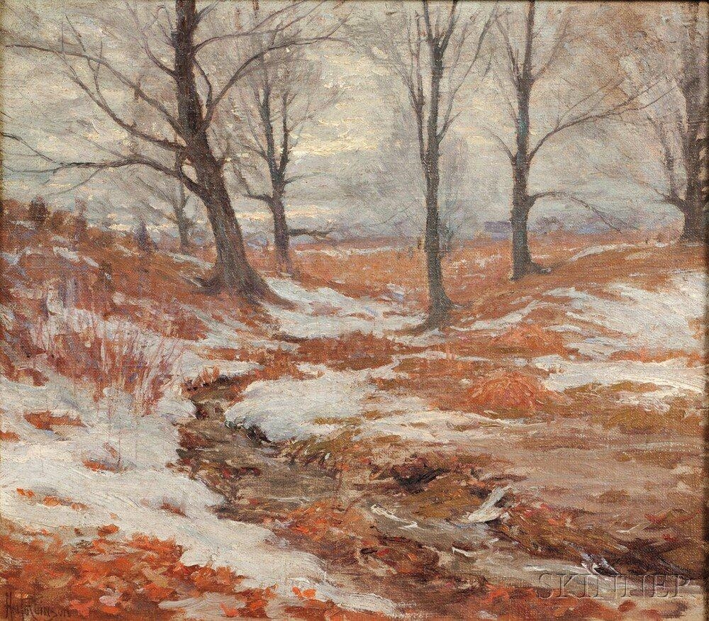 Hal Robinson | Winter Landscape | MutualArt