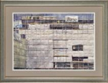 Tom Dack | Dust Sheets Construction Workers Erecting Jury's Hotel ...