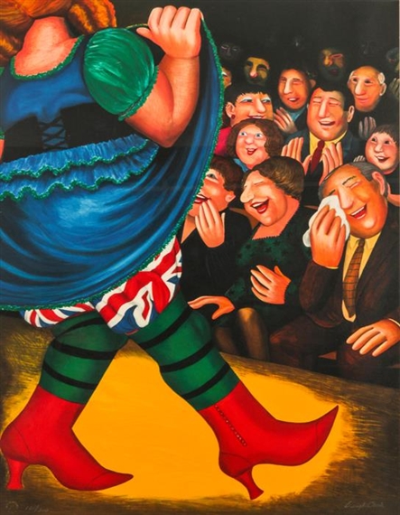 Beryl Cook | Panto Dame | MutualArt