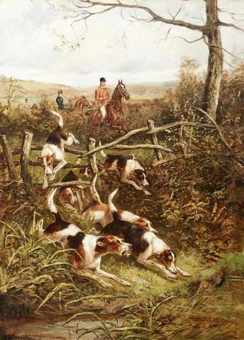 Arthur Alfred Davis | After a Good'un (1889) | MutualArt