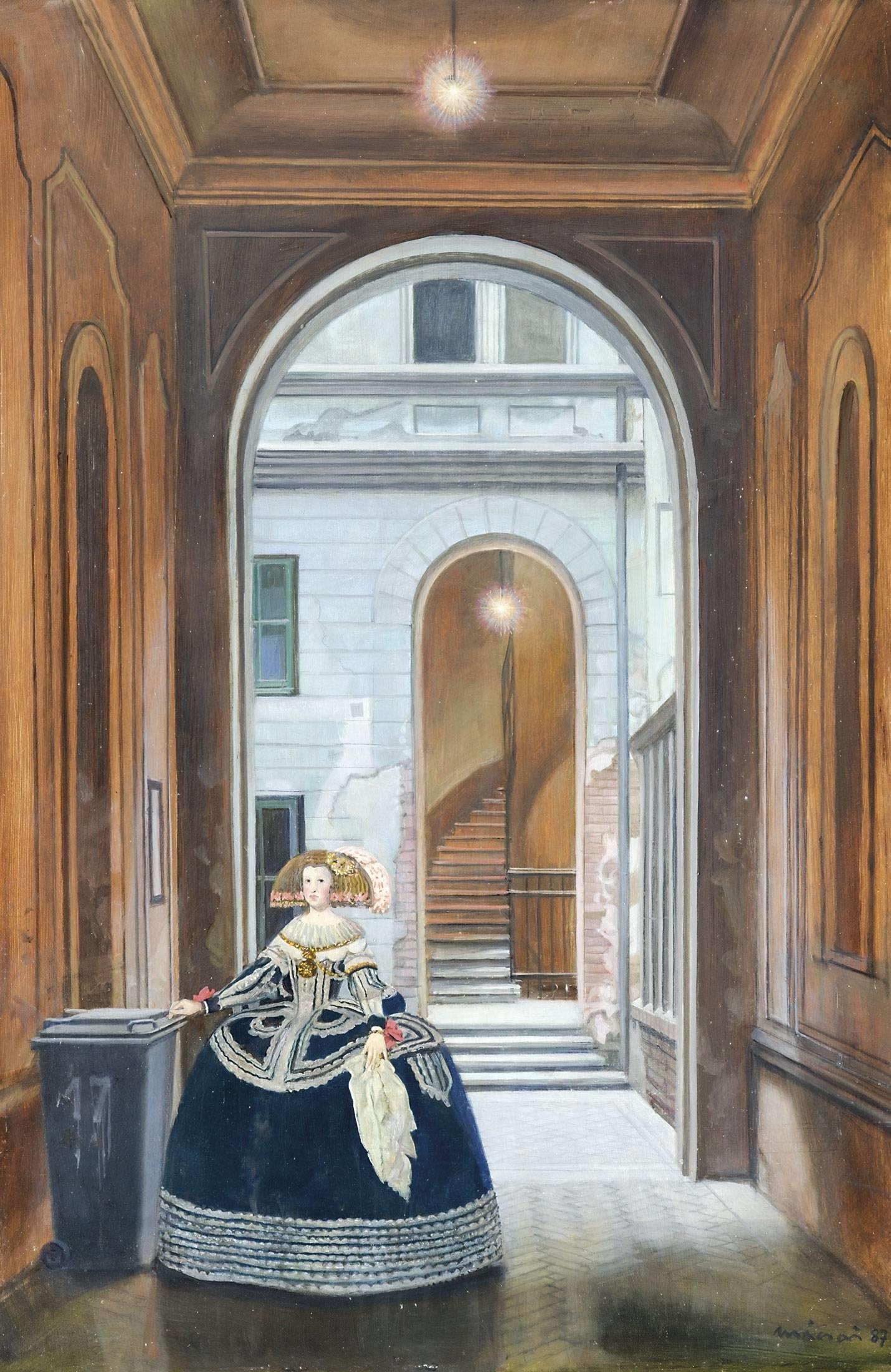 István Mácsai | Woman with a mandolin | MutualArt