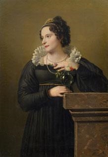 Johann Peter Krafft | Portrait of Anna Obermayer (1819) | MutualArt