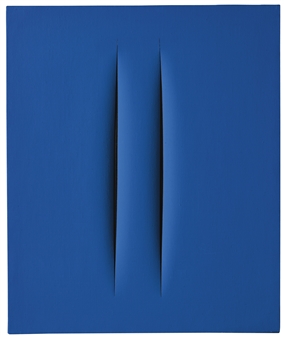 Lucio Fontana | CONCETTO SPAZIALE, ATTESE (1965) | MutualArt