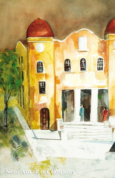 Frances E. Mutchnick | Spanish-Style Mission | MutualArt