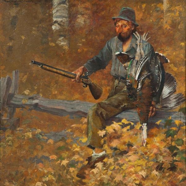 Roy M. Mason | Bringing Home the Turkey (1904) | MutualArt