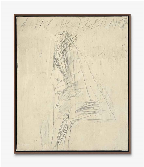 Cy Twombly | Portrait of Alvise Di Robilant (1967) | MutualArt
