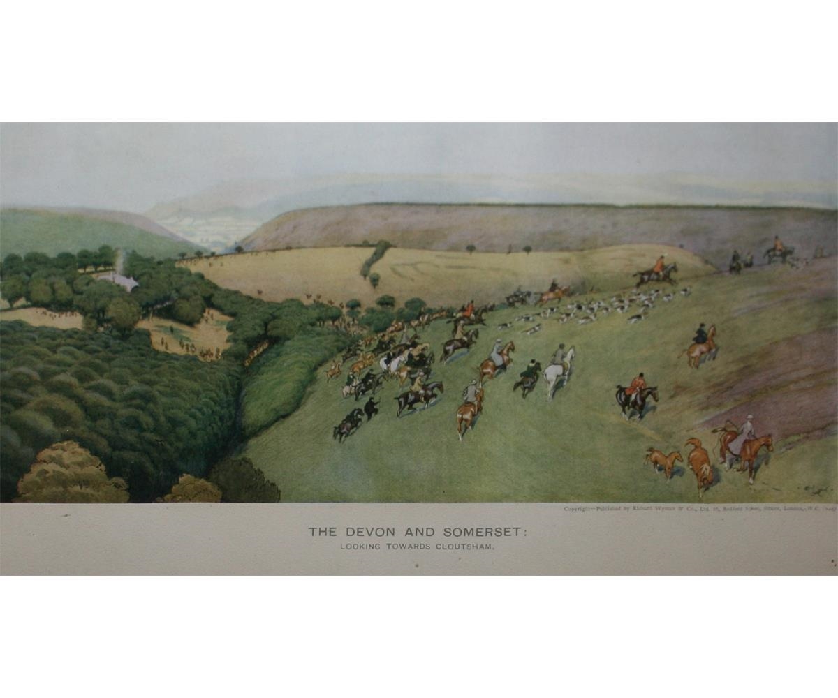 Cecil Aldin | The Devon and Somerset; The Meynell Hunt; The Pytchley ...