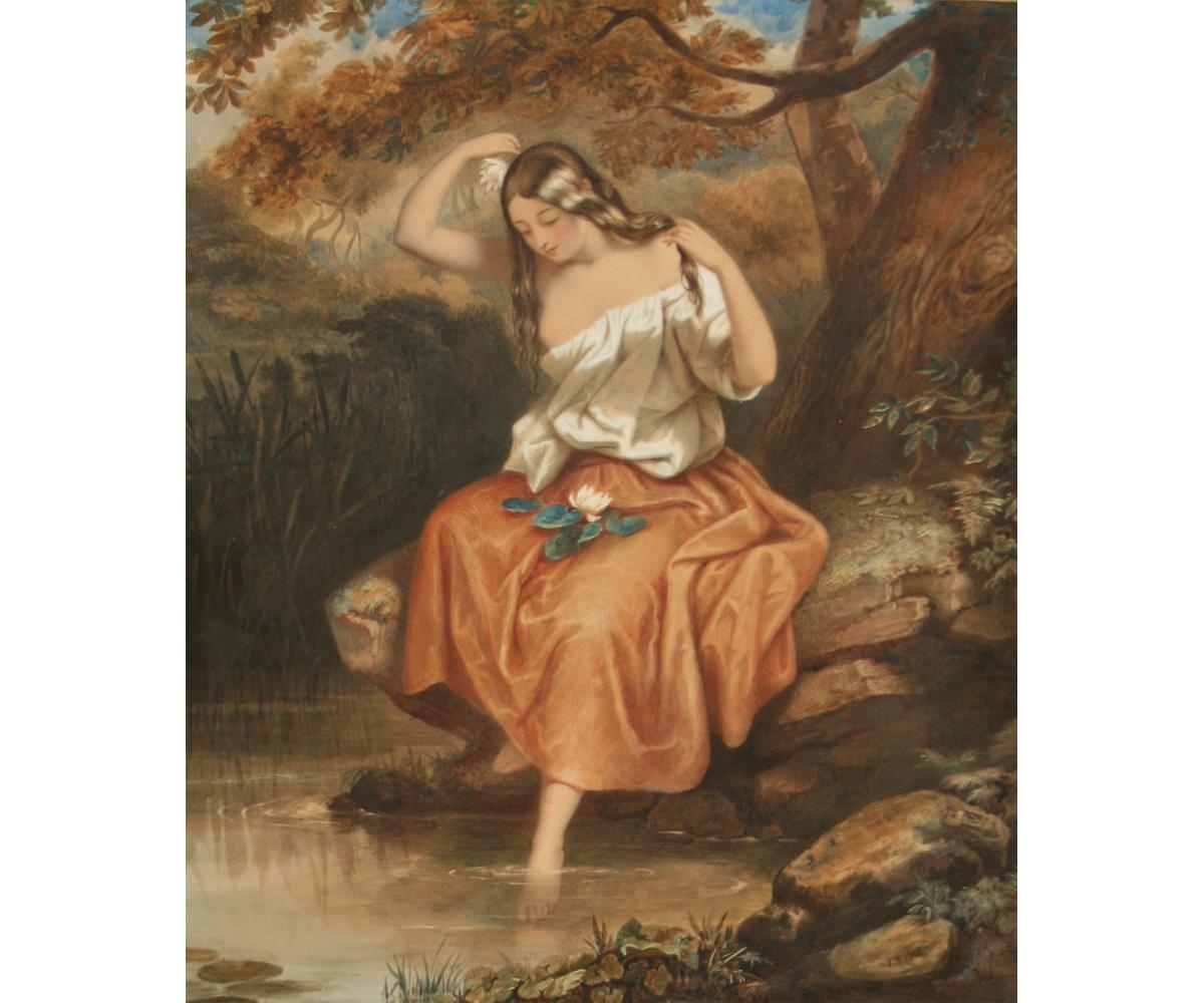 Augustus Jules Bouvier | 'Hunt the Slipper' (1856) | MutualArt