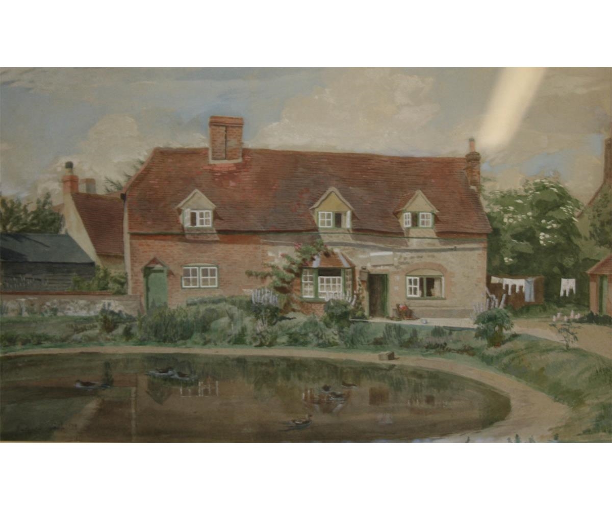 Richard E. Naish | The Old Farmhouse | MutualArt