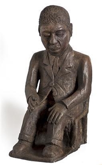 Noria Mabasa | SEATED FIGURE | MutualArt