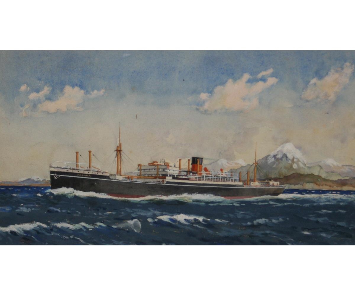 Frank Winston Shipsides | Steamer | MutualArt