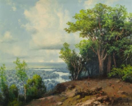 A.D. Greer | Texas River Overlook | MutualArt