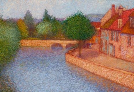 Jean Vollet | The Village Canal | MutualArt