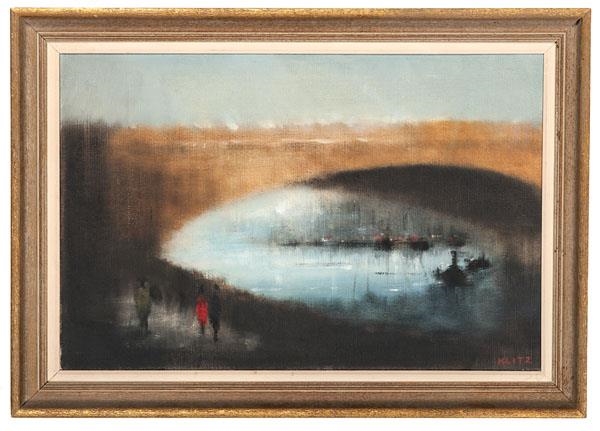 Anthony Klitz | Under London Bridge and Pool of London | MutualArt