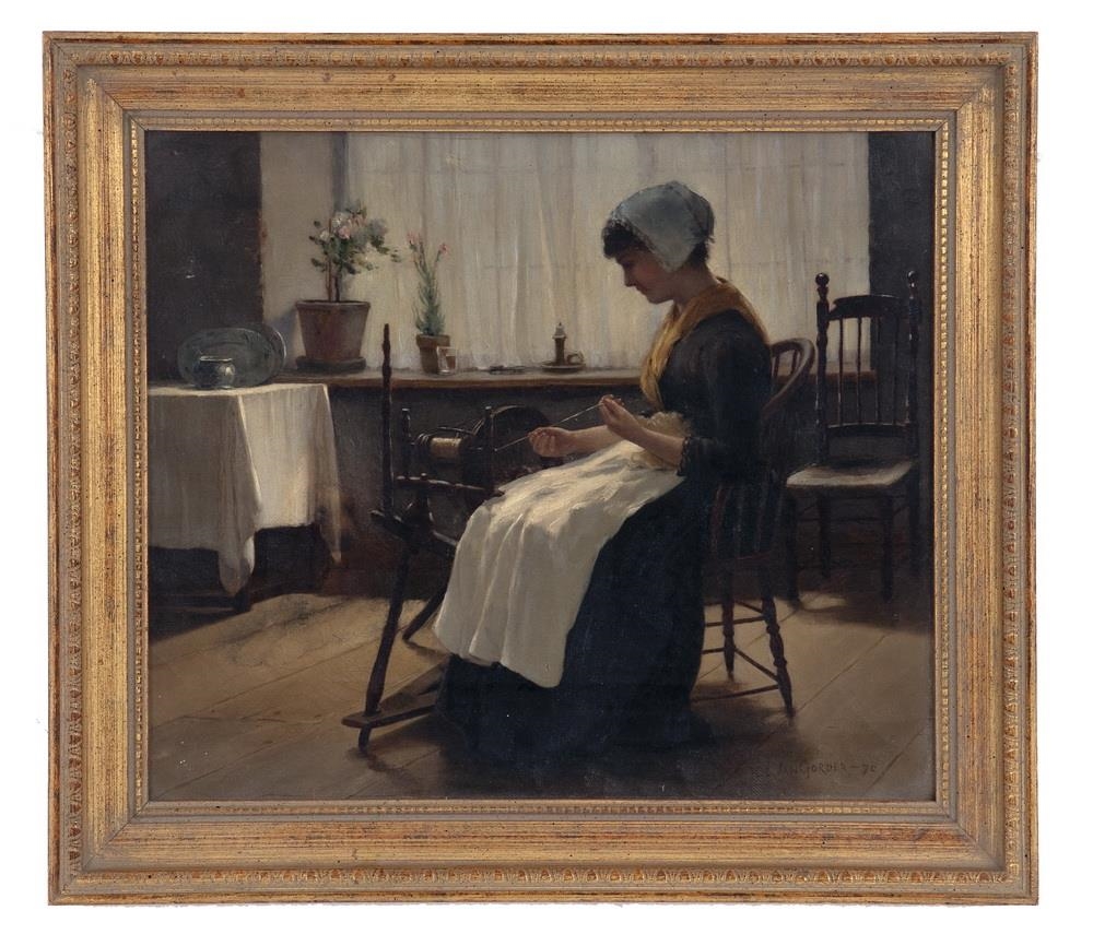 Luther Emerson van Gorder | Fisher Folk on the Beach | MutualArt