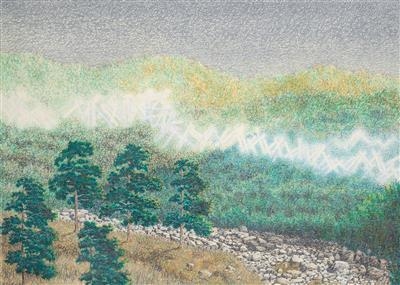 Max Peintner | Das Geräusch des Wassers über dem Bachbett | MutualArt